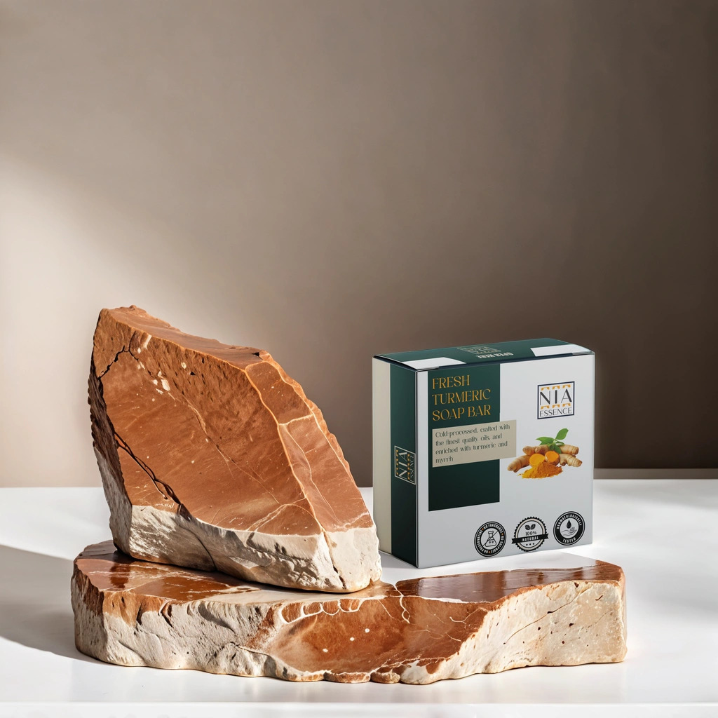 Turmeric soap Bar - Nia Essence